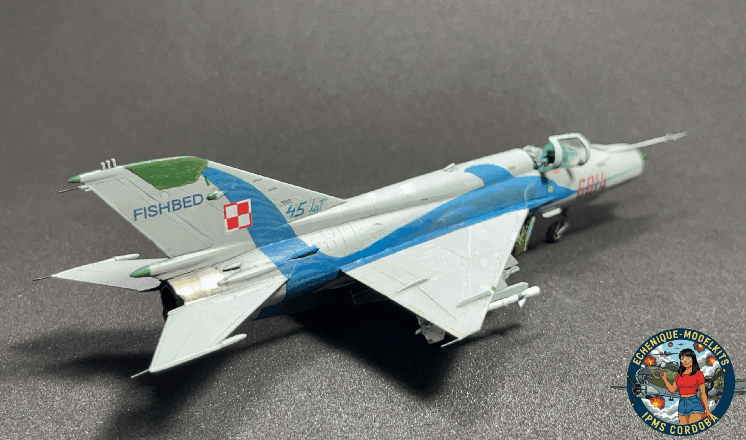 MIG-21 MF “PEZ ESPADA” — 6814 Polish Air Force - IPMS Córdoba